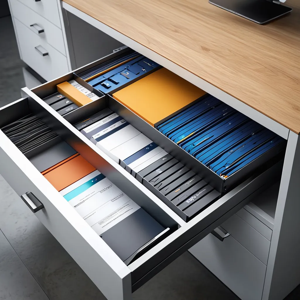 Filing Drawer Organizer: Boosting Workspace Efficiency